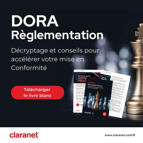 Dora Cybersecurity Doracompliance Claranet France