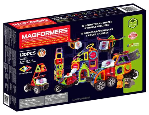 Magformers Creative Playset 120 Piece Set Fairdinks