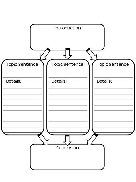 Informational Writing Graphic Organizer 3rd Grade