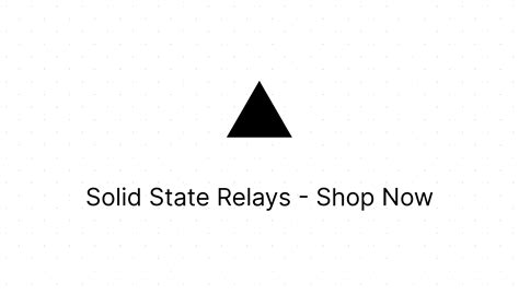 Solid State Relays Shop Now Eezee