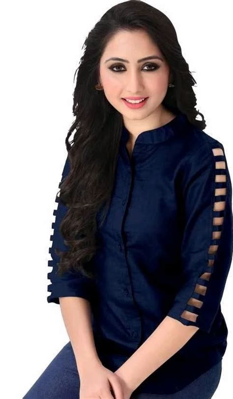 Casual Royal Side Cut Solid Women Top76 L At Rs 540piece Girls
