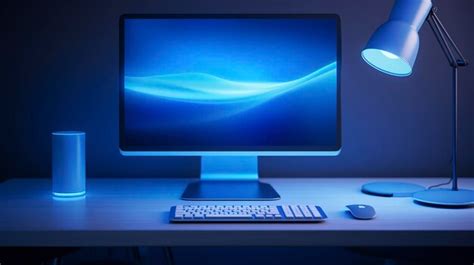 Premium Ai Image A Photo Of A Sleek And Modern Desktop Computer