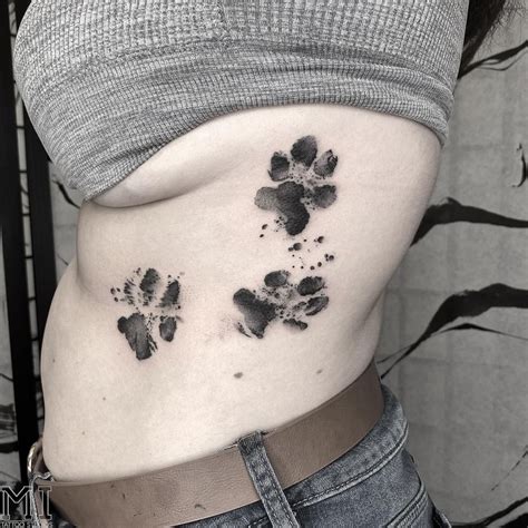 26 Adorable Paw Print Tattoo Ideas For Men And Women In 2024