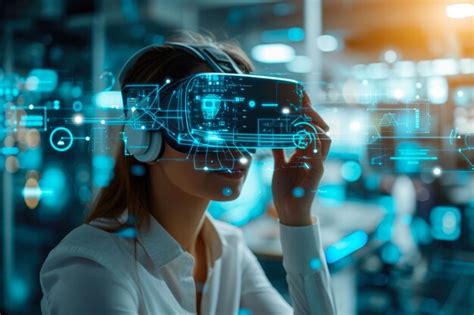 Architectural Evolution Vr Integration In Design Workflow Premium Ai Generated Image