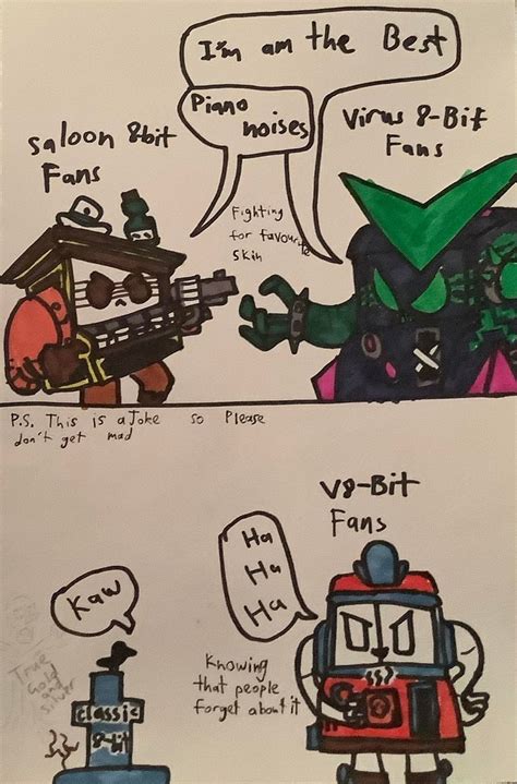 8 Bit Skins In A Nutshell Rbrawlstars