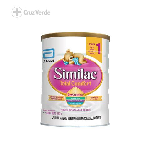 Similac 1 Total Comfort 820g Polvo Cruz Verde