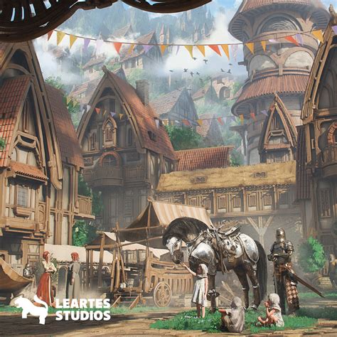Artstation Medieval Market