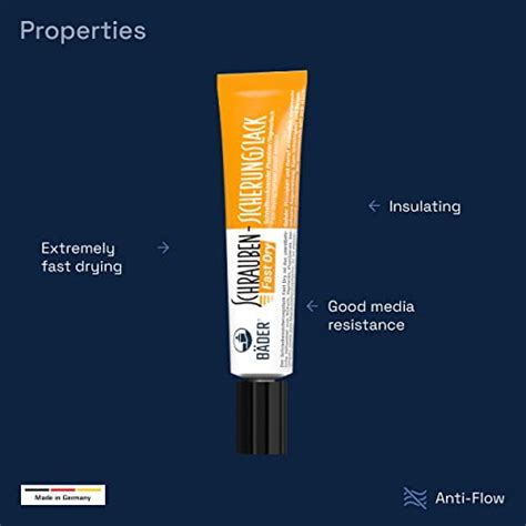 Original Bder Torque Seal Tamper Proof Indicator Fast Dry Color Yellow