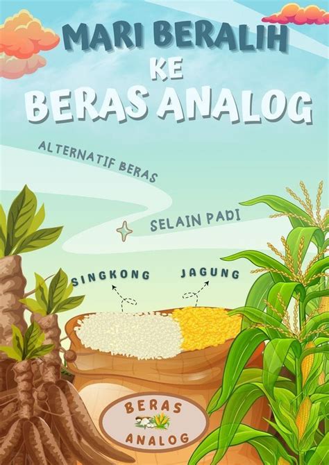 Poster Tentang Beras Analog