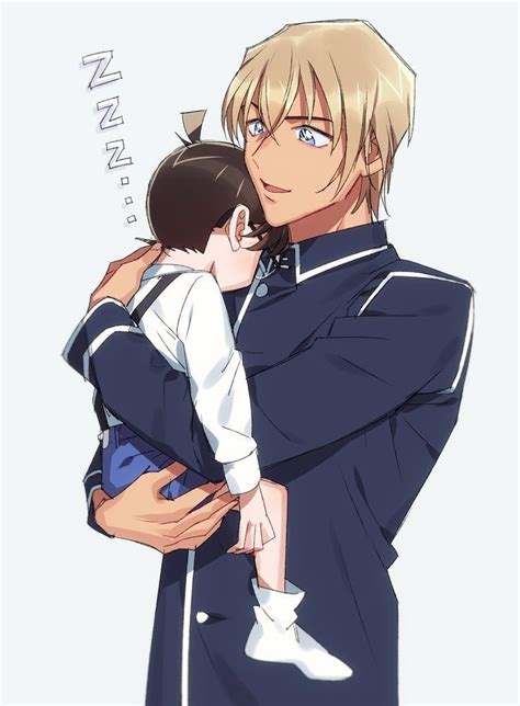Detective Conan Amuro And Conan Artofit