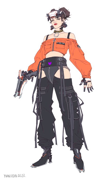 Artstation Cyberpunk Yao Wang Cyberpunk Clothes Cyberpunk