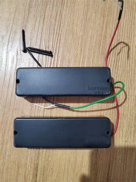Bartolini Mk1 5 String Bass Pickups Reverb
