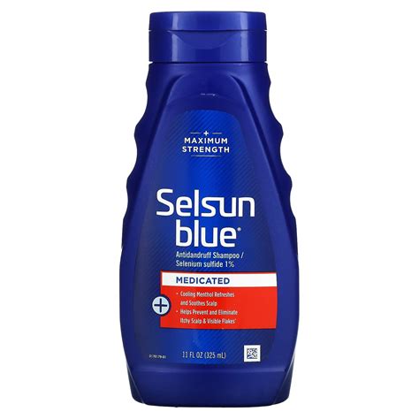 Selsun Blue Antidandruff Shampoo Medicated 11 Fl Oz 325 Ml