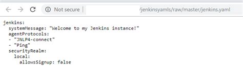 Using Jenkins Configuration As Code DevOps
