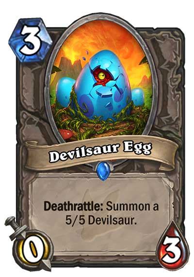Devilsaur Egg Ungoro Dailyblizzard Daily Blizzard