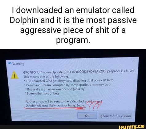I Downloaded An Emulator Called Dolphin And It Is The Most Passive