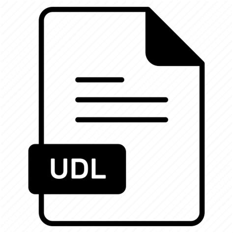 Udl File Format Page Document Sheet Paper Icon Download On Udl File Format Page Document Sheet Paper Icon Download On