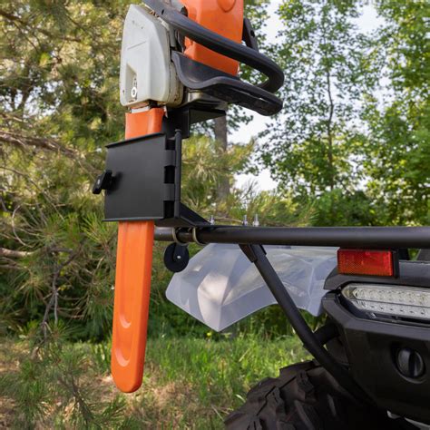 Atv Utv Chainsaw Mount Black Boar Atv
