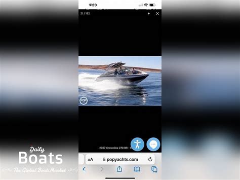 2007 Crownline 270 Br For Sale View Price Photos And Buy 2007