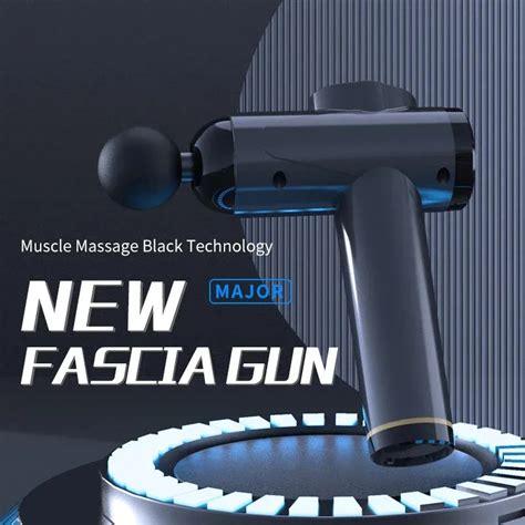 Handheld Electric Muscle Massager With 99 Speeds And 8 Attachments For