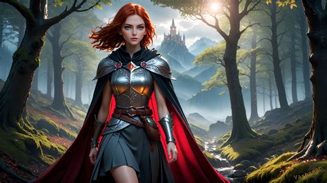 [ai][4k] Redhead On The Jurney By Yashamon On Deviantart