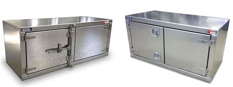 Storage Boxes And Dunnage Storage For Flatbed Trailers