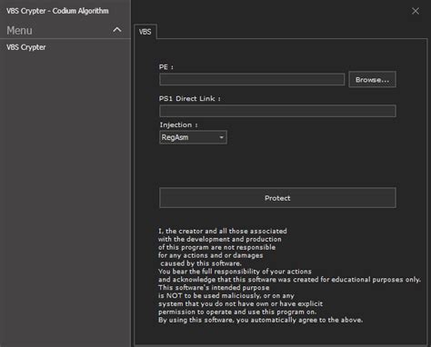 Github Codiumalgorithmvbs Crypter Exe To Vbs Vbs Crypter Exe To Vbs