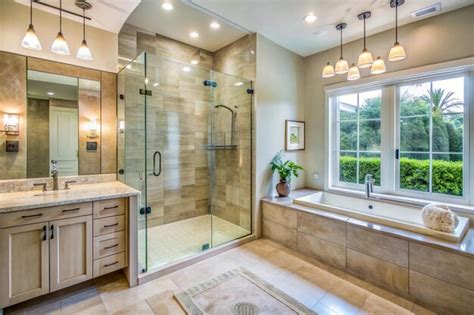 Interior Design Bathroom Master Bathroom With Shower Screen Premium