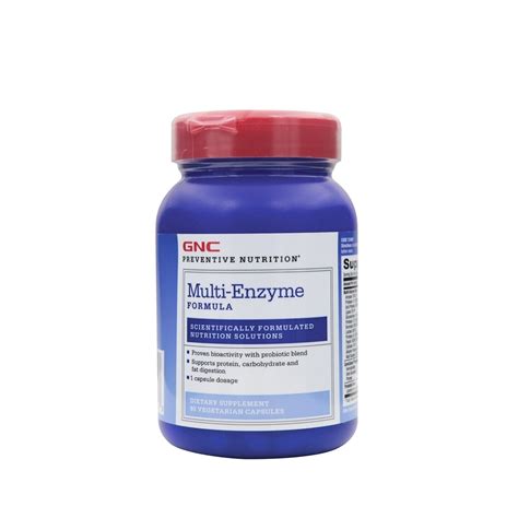 Eticheta Produs Enzime Digestive Multi Enzyme Formula 90 C Bebe Tei