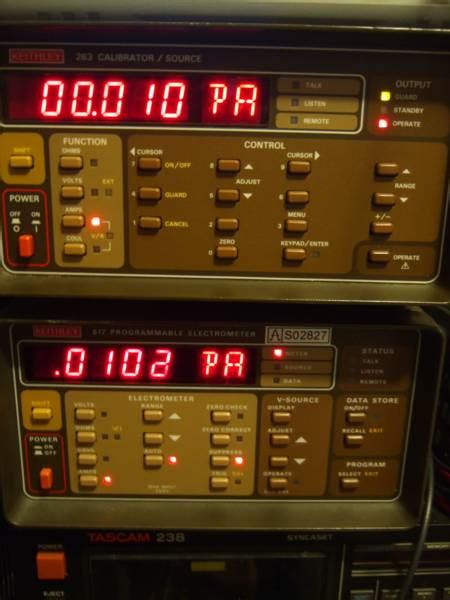 Keithley 263 Calbrator Source Page 1