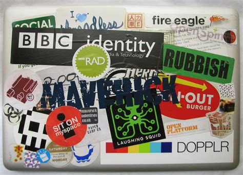 Laptop Stickers The Stickers Currently On My Macbook Air Flickr