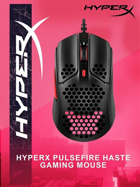 Hyperx Mouse Gamer Hyperx Pulsefire Com Rgb 16000 Dpi Sensor Pixart 3335 Fio Usb Para Pc E Ps4