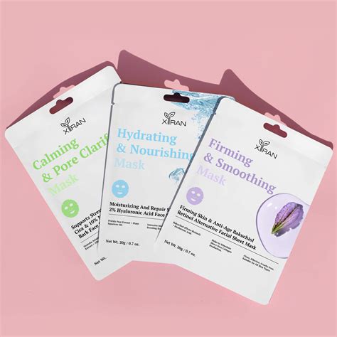 Private Label Cica Calming And Pore Clarifying Sheet Mask