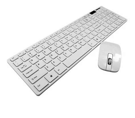 Kit Teclado E Mouse Sem Fio Bluetooth Wireless Ultra Slim