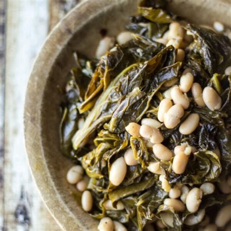Collard Greens And Beans The Wanderlust Kitchen