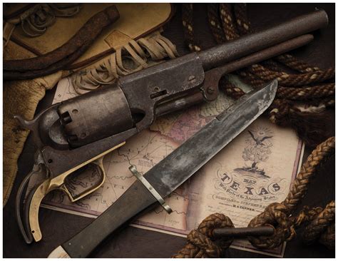 A Company No 20 Us Colt Walker Model 1847 Percussion Revolver Rock