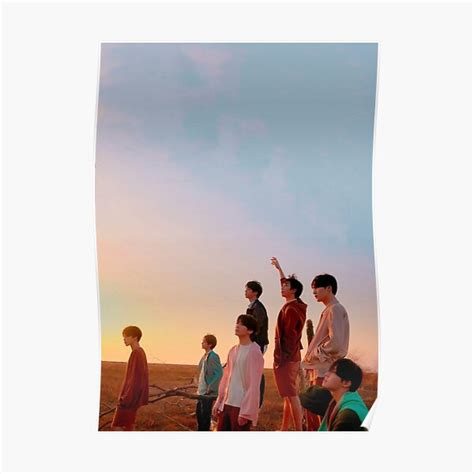 Bts Love Yourself Tear Concept Photo Poster By Ohsenshine Redbubble
