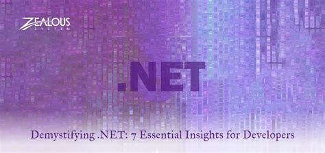 Things You Should Know About NET Framework