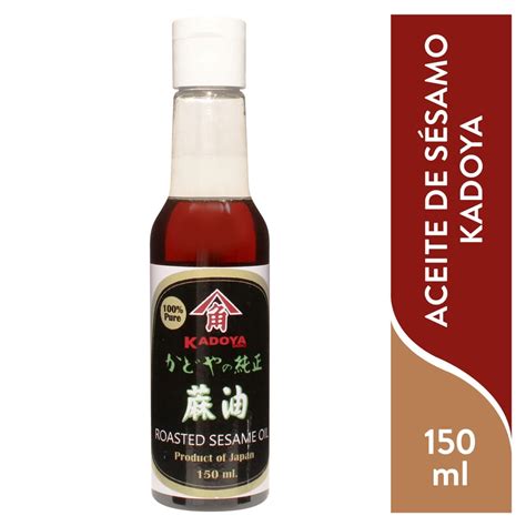 Ajonjoli Negro Kadoya Aceite 150 Ml Walmart Salvador
