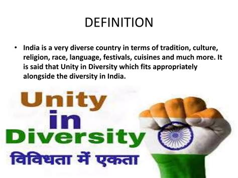 Unity In Diversity Pptx