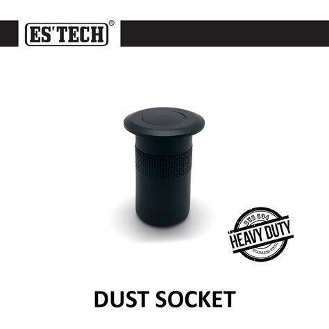 Estech Door Hardware Dust Socket Solid Brass