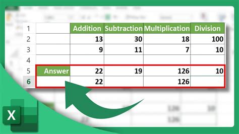 How To Do Basic Math In Excel Microsoft Excel Tutorial YouTube