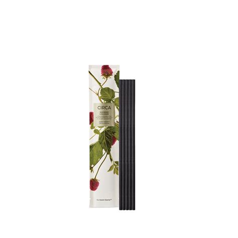 Circa 5 Replacement Scent Stems Raspberry And Rhubarb Habitania