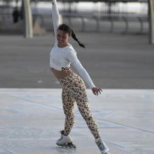 Vanessa Bauer Swaps Ice Skates For Roller Skates In Manchester 34