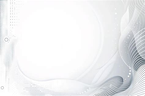 A White Background With A Grey Wave Pattern Premium Ai Generated Image