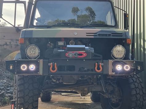 Unimog Headlight Protectors Brown Bear Component