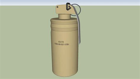 Thermobaric Hand Grenade Ghtb 3d Warehouse