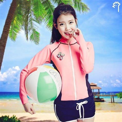 수영복 입은 아이유 Mlbpark