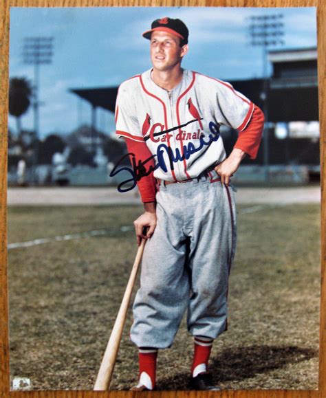 Lot Detail Stan Musial Signed Color Photo Wcas Coa