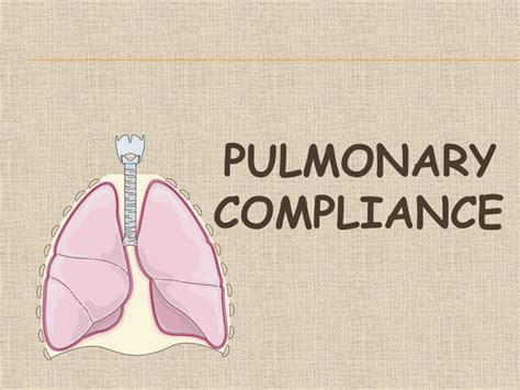 Compliance Of Lung Pptx